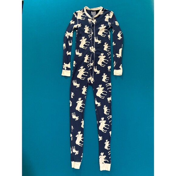 Lazy One | Pajamas | Lazy One Moose Print Onepiece Footless Pajamas ...